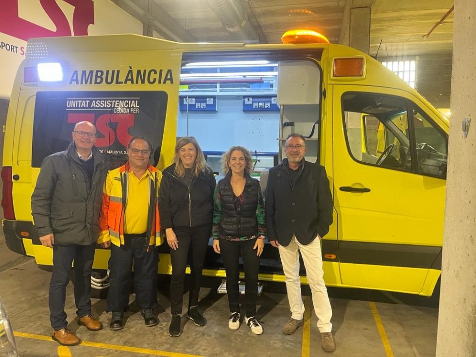 TSC dona varias unidades asistenciales a centros de formación de ...